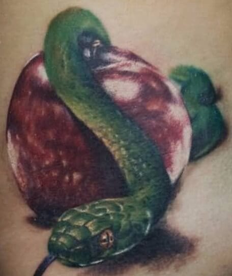 15+ Snake & Apple Tattoo Designs That Could Inspire You