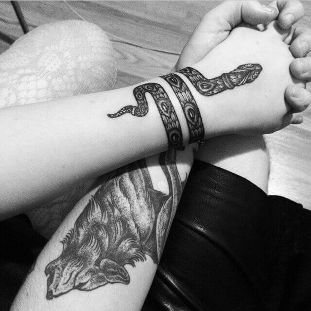 17 Snakes Wrapped Around Arm Tattoo Designs & Ideas - Page 3 of 3 ...