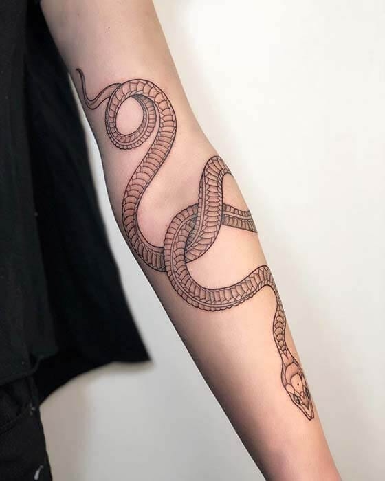 17 Snakes Wrapped Around Arm Tattoo Designs & Ideas - Page 3 of 3 ...