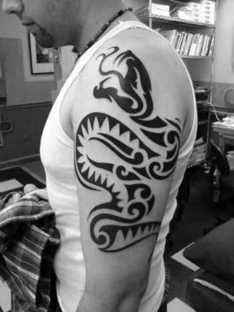 23 Tribal Snake Tattoo Designs And Meanings - PetPress