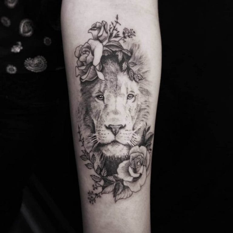 The 12+ King Of The Jungle Tattoo Designs - Lion Best Tattoo Ideas
