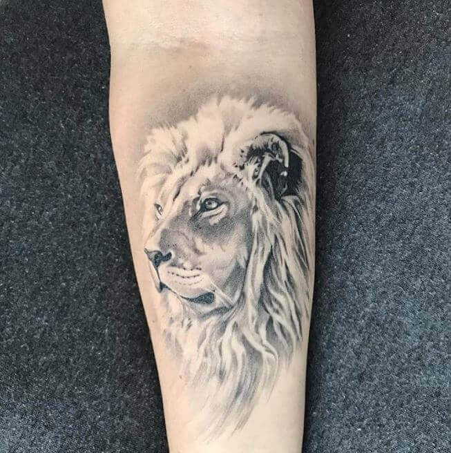 10+ White Lion Tattoo Designs - PetPress