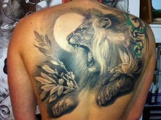 14 Angry Lion Tattoo Designs Ideas Petpress