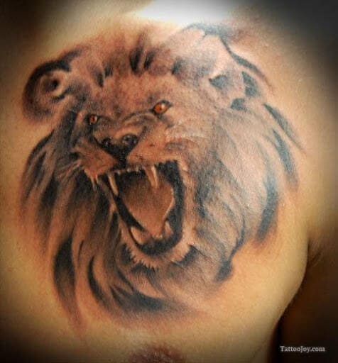 14 Angry Lion Tattoo Designs Ideas Petpress
