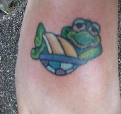 14+ Cartoon Turtle Tattoo Ideas - PetPress