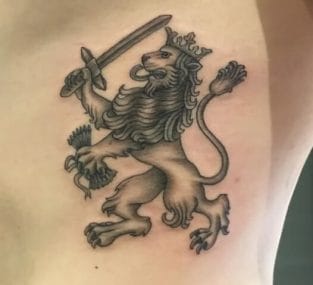 10+ Dutch Lion Tattoo Designs & Ideas - PetPress