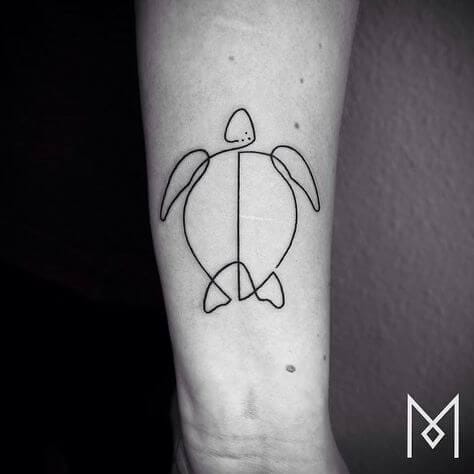 15+ Geometric Turtle Tattoo Designs - PetPress