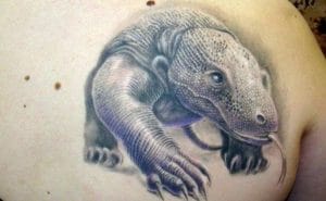 10+ Komodo Dragon Tattoo Designs - PetPress