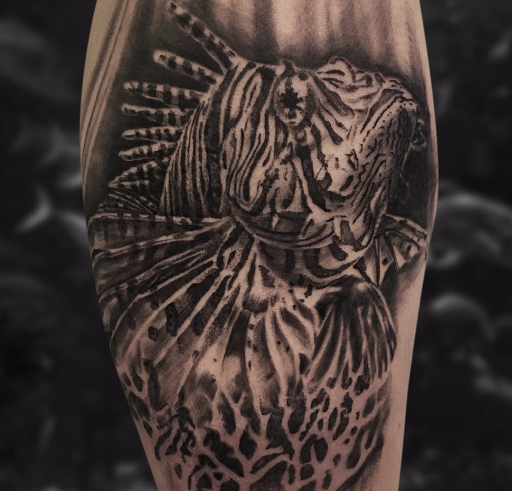 12+ Best Lionfish Tattoo Designs and Ideas - PetPress