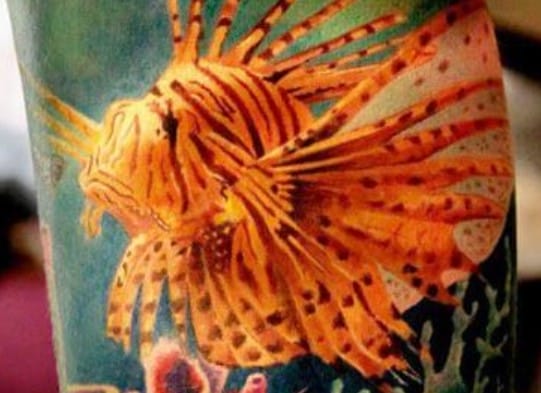 12+ Best Lionfish Tattoo Designs and Ideas - PetPress