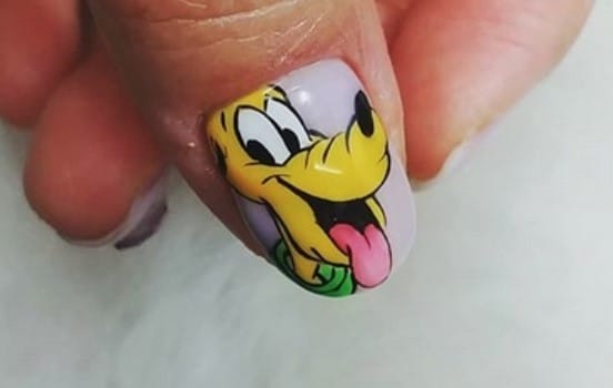 15 Funny Bloodhound Nail Arts Inspired by Disney`s Pluto Dog - PetPress