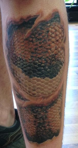 12+ Best Reptile Scale Tattoo Designs - PetPress
