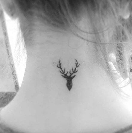15+ Small Stag Tattoo Designs - PetPress