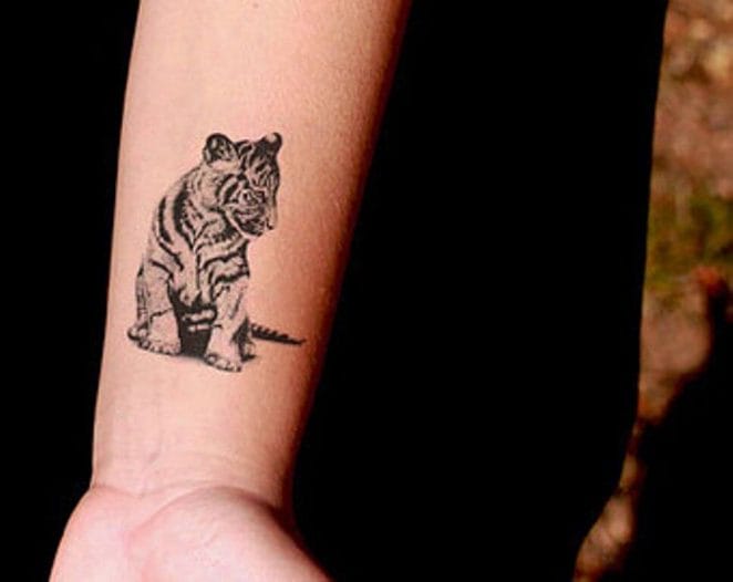15 Small Tiger Tattoo Design And Ideas