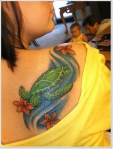 12+ Unique Turtle Tattoos - Back Tattoo Designs - PetPress