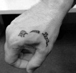 10+ Turtle Tattoo Designs - Finger Tattoo Ideas - PetPress
