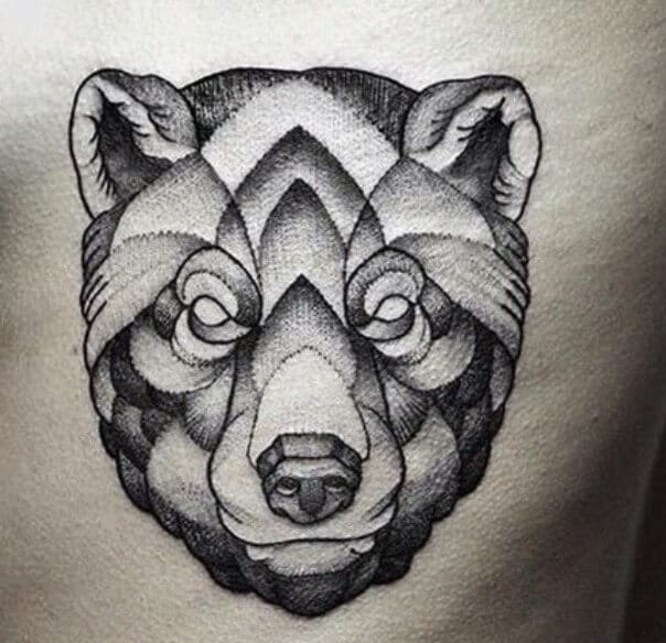 Top 12+ Best Abstract Bear Tattoo Designs and Ideas - PetPress