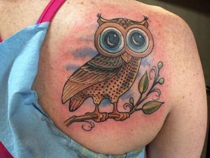 10+ Athena Owl Tattoo Designs and Ideas - PetPress