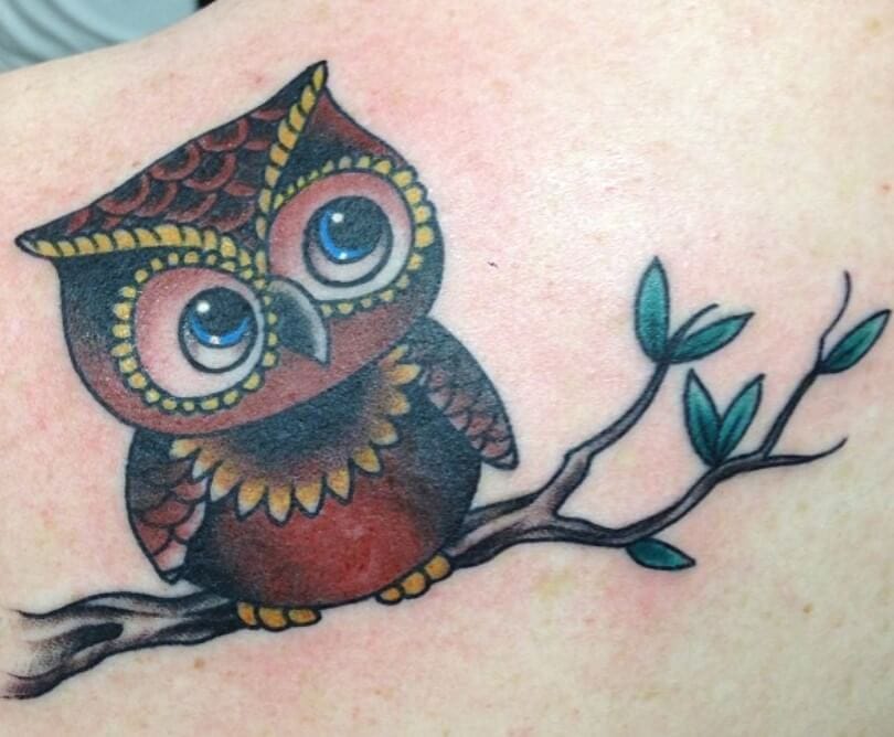 12+ Best Baby Owl Tattoo Ideas - PetPress