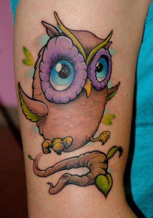 12+ Best Baby Owl Tattoo Ideas - PetPress