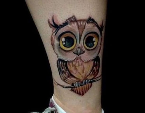12+ Best Baby Owl Tattoo Ideas - PetPress