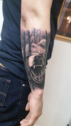 12+ Best Bear Arm Tattoo Designs - PetPress