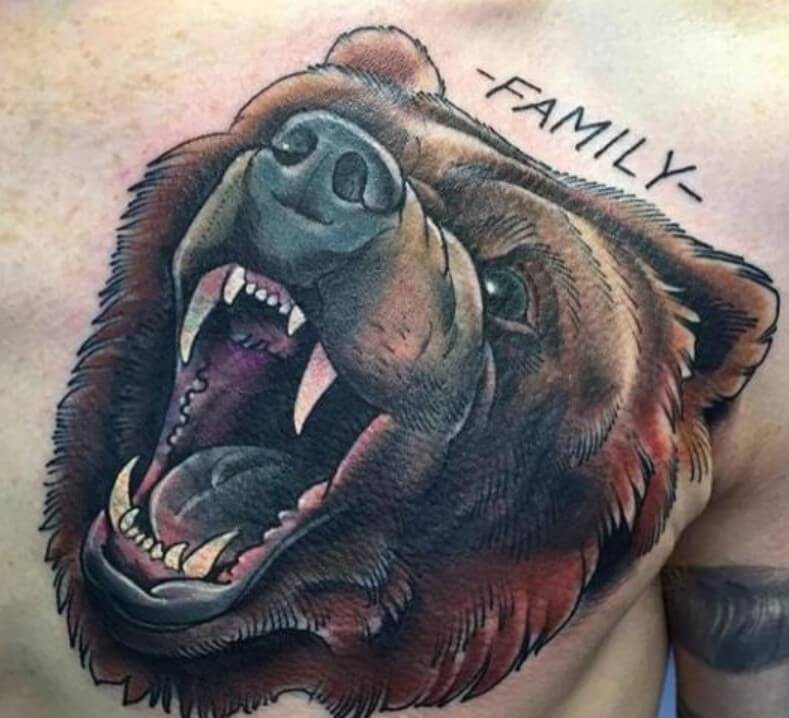 Top 15+ Bear Chest Tattoo Designs & Ideas - PetPress