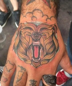15+ Bear Hand Tattoo Designs and Ideas - PetPress