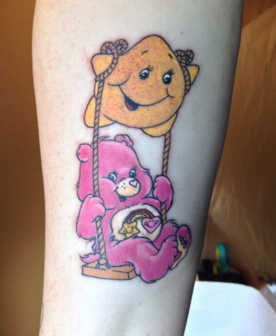 16+ Amazing Care Bear Tattoo Designs and Ideas - PetPress