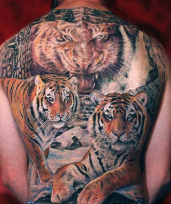 10+ Best Full-Body Tiger Tattoo Designs - PetPress