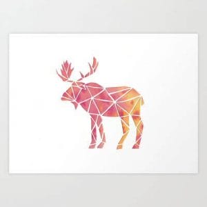 10+ Geometric Moose Tattoo Ideas - PetPress