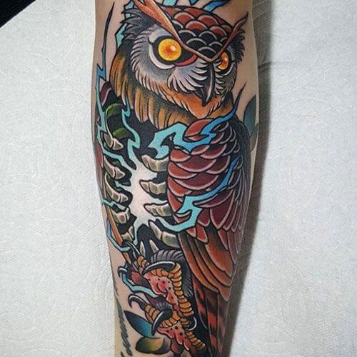 12+ Japanese Owl Tattoo Designs and Ideas - PetPress