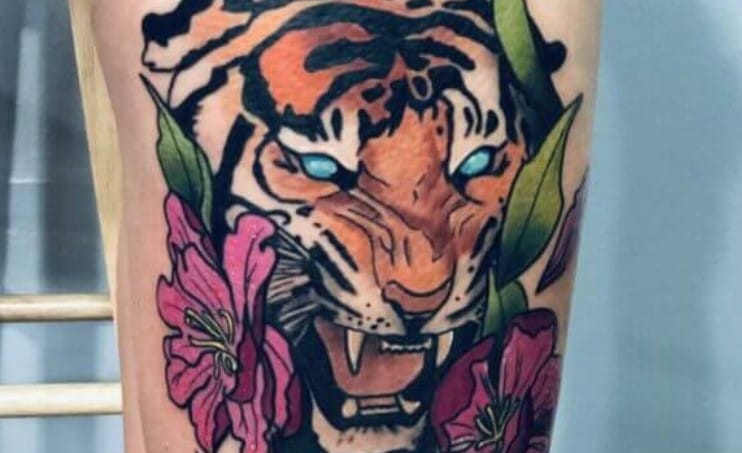Top 15+ Neo Traditional Tiger Tattoo Designs - PetPress