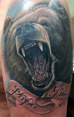 10+ Best Papa Bear Tattoo Designs - PetPress