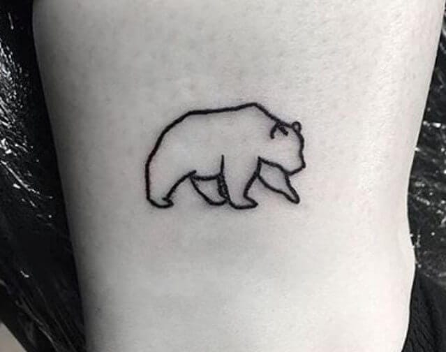 15+ Small Bear Tattoo Designs and Ideas - PetPress