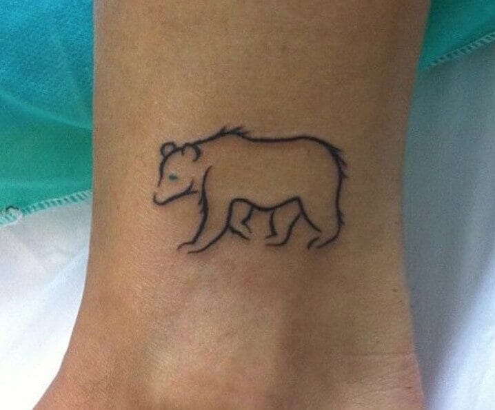 15+ Small Bear Tattoo Designs and Ideas - PetPress