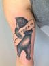 12+ Best Standing Bear Tattoo Designs - PetPress