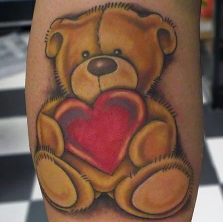 15+ Best Teddy Bear Tattoo Designs and Ideas - PetPress