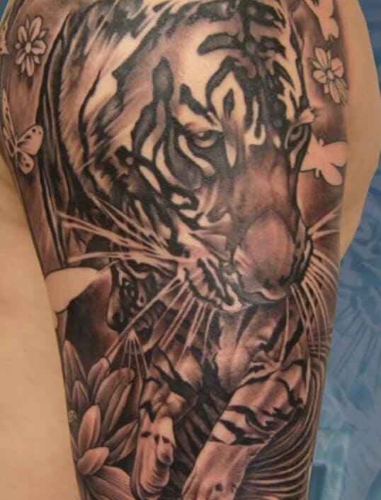 12+ Best Tiger and Cub Tattoo Designs - PetPress