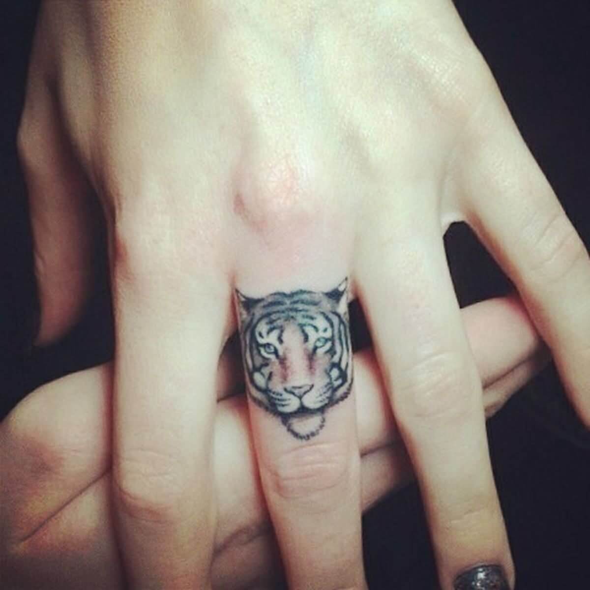 12+ Best Tiger Tattoos - Finger Tattoo Designs - PetPress