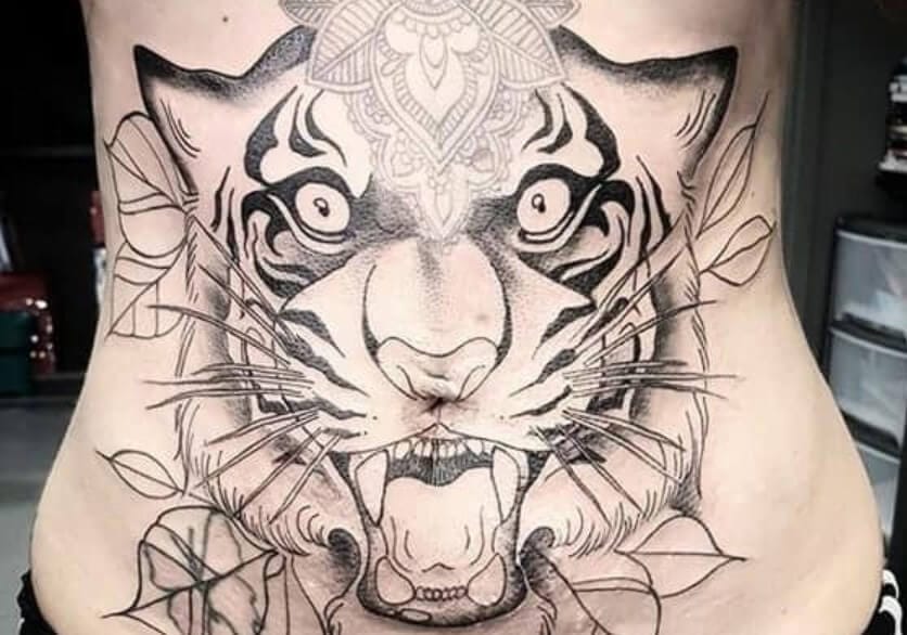 12+ Best Tiger Tattoos For Stomach - PetPress