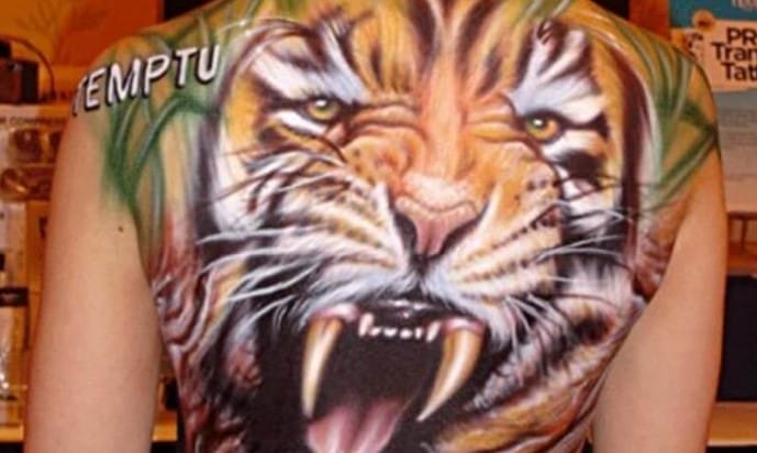 10+ Best Full-Body Tiger Tattoo Designs - PetPress