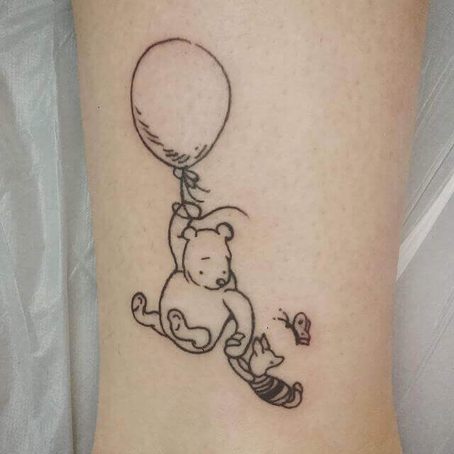 15+ Amazing Winnie The Pooh Tattoo Designs For Art Body Lovers