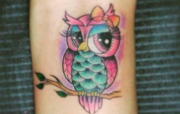 12+ Best Cartoon Owl Tattoo Ideas - PetPress