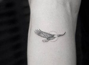 12+ Small Eagle Tattoo Designs and Ideas - PetPress