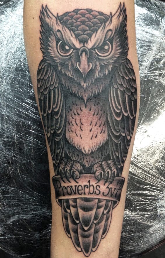 15+ Wise Owl Tattoo Designs and Ideas - PetPress