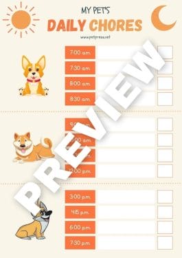 10 Free Pet Chore Printables for Kids That Will Keep Your Home Clean