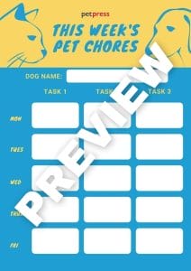 10 Free Pet Chore Printables for Kids That Will Keep Your Home Clean