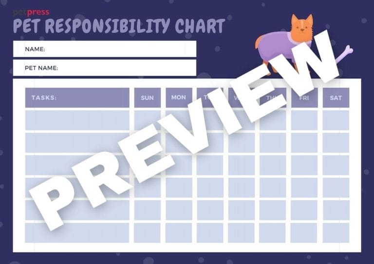 10 Free Pet Chore Printables for Kids That Will Keep Your Home Clean