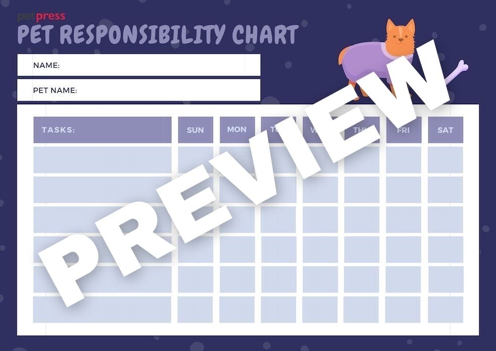 10 Free Pet Chore Printables for Kids That Will Keep Your Home Clean